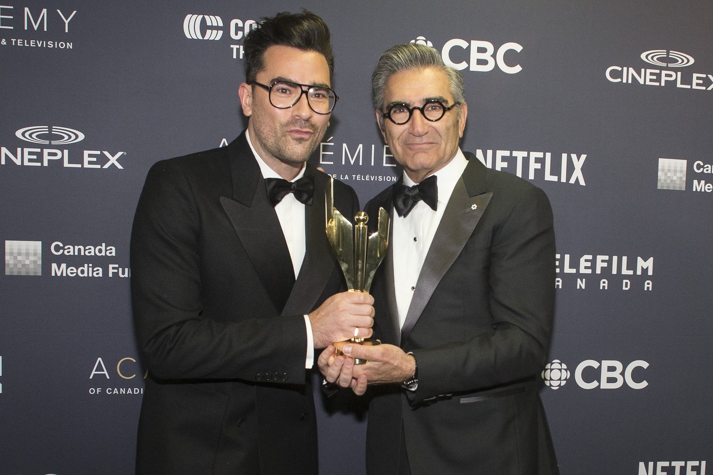 Canada's Eugene and Dan Levy set to become first father-son duo to host ...
