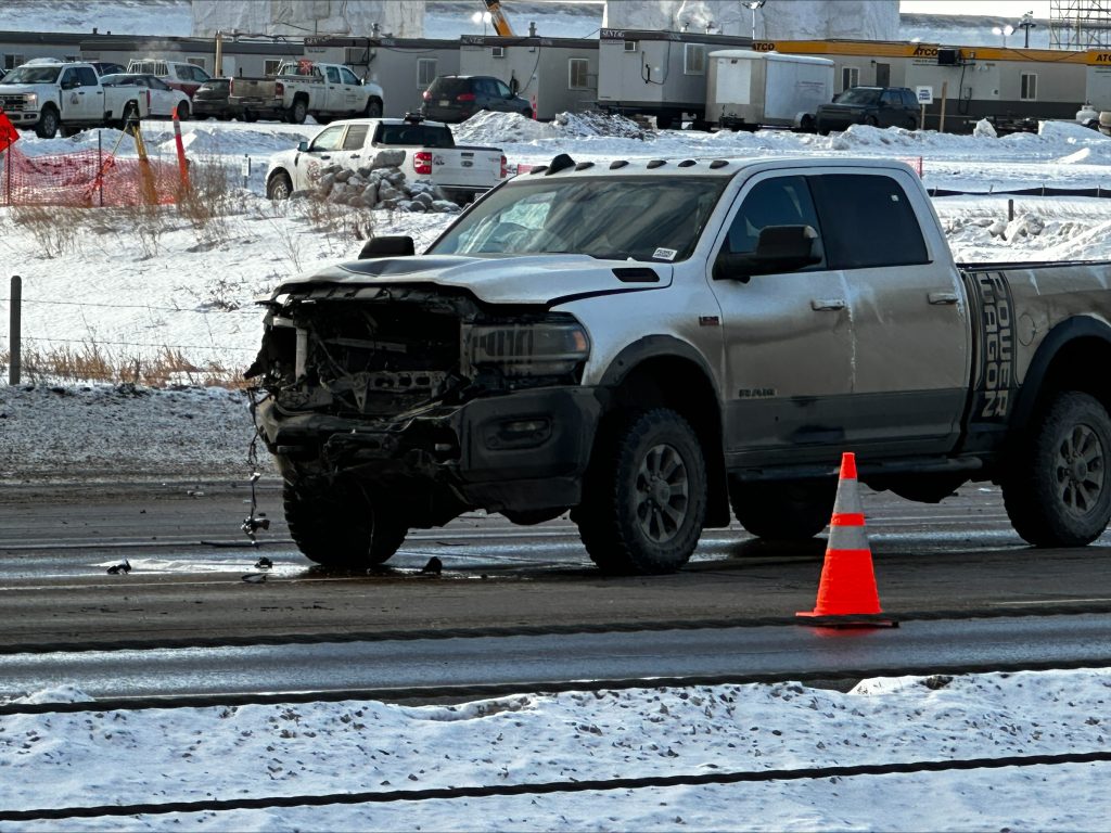 Serious collision closes lanes of Edmonton's ring road