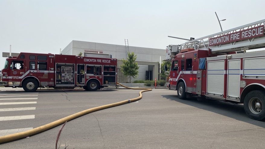 Crews put out fire at Edmonton Convention Centre | CityNews Edmonton