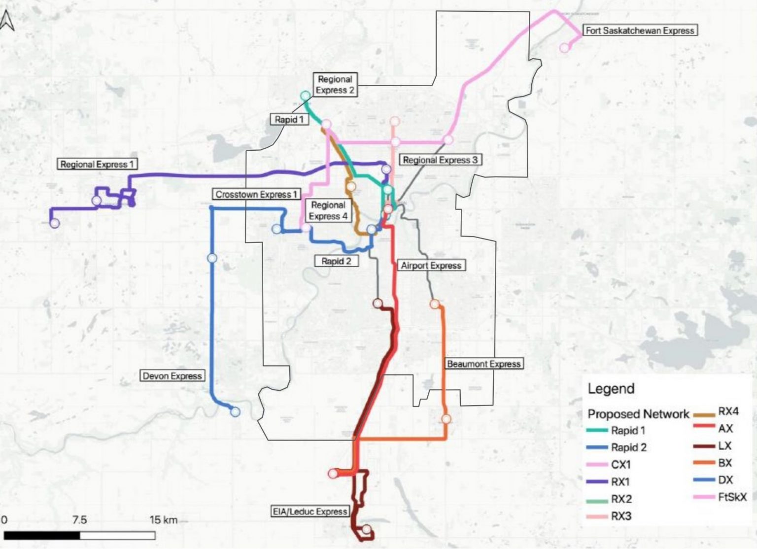 Regional transit system would link Edmonton to municipalities ...