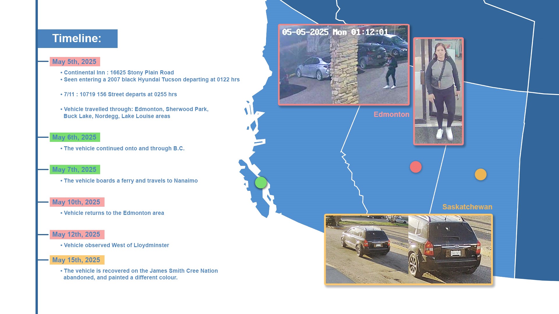 Edmonton police leading multi-provincial search for woman who went ...