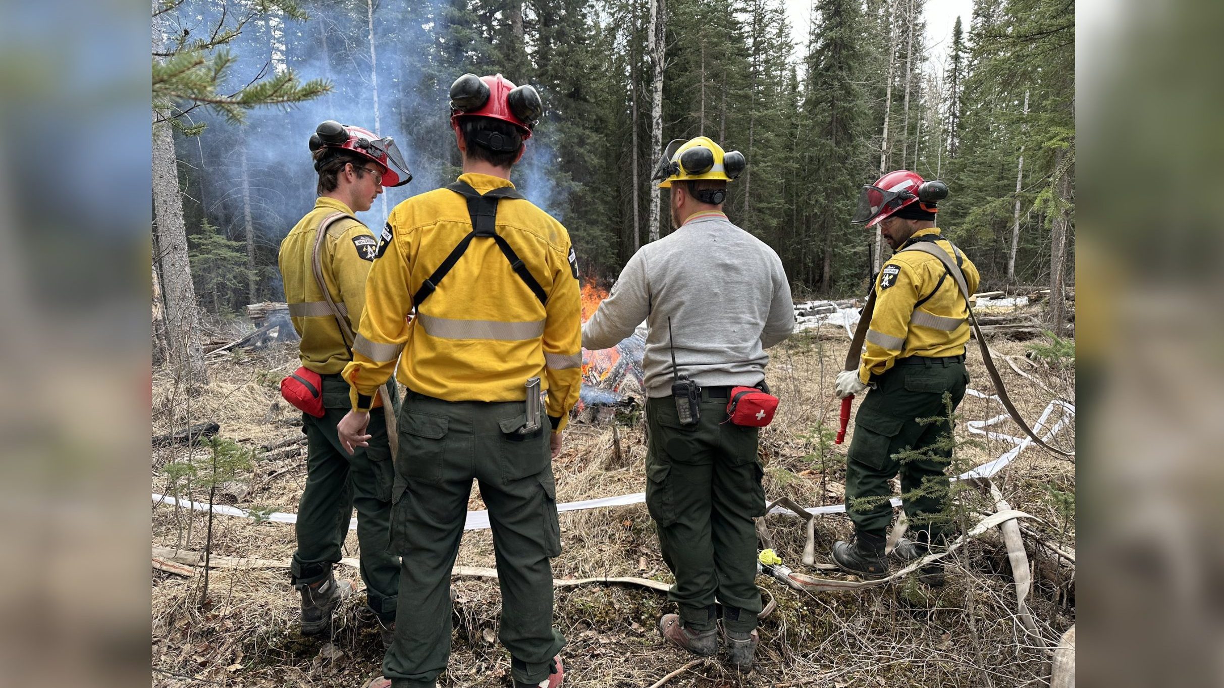 Wildfire recruits partake in training near Hinton | CityNews Edmonton