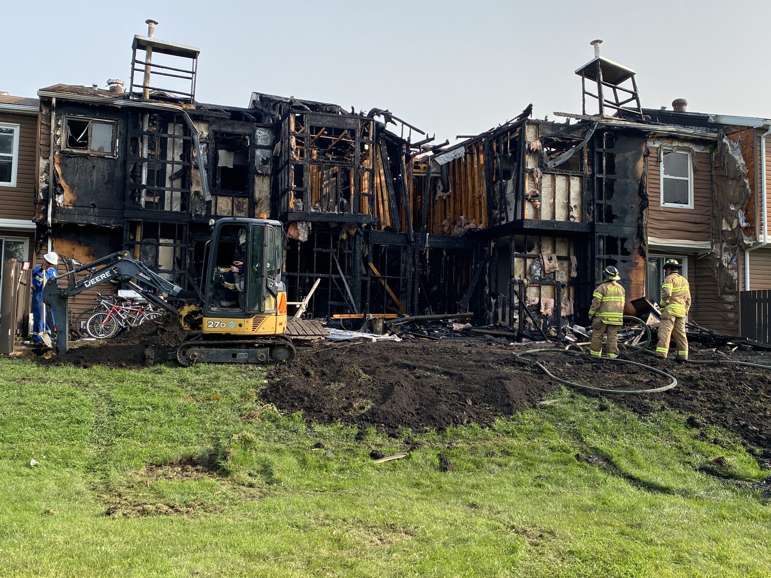 Two early-morning fires in Hermitage neighbourhood | CityNews Edmonton