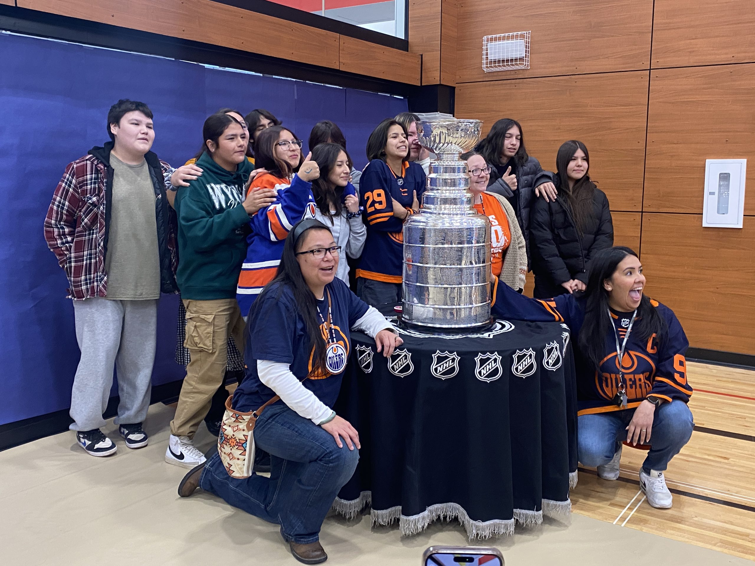 Stanley Cup visits Enoch Cree Nation - CityNews Edmonton