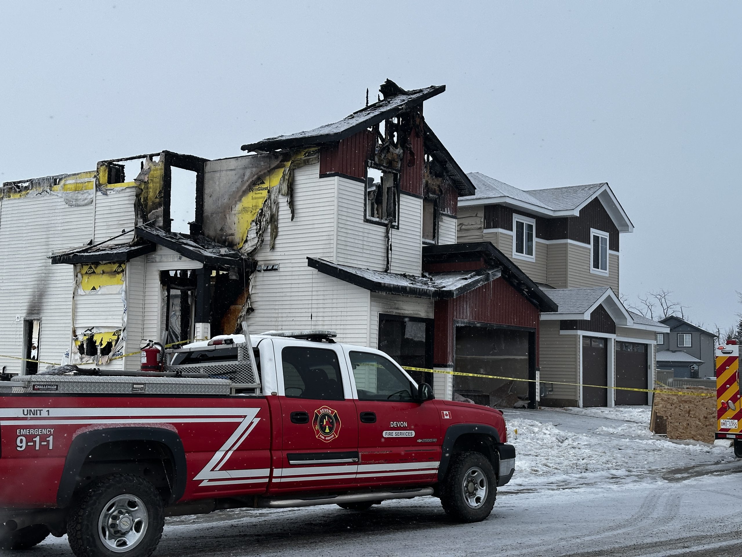 House fire occurred in Devon at the dawn of New Year’s Eve