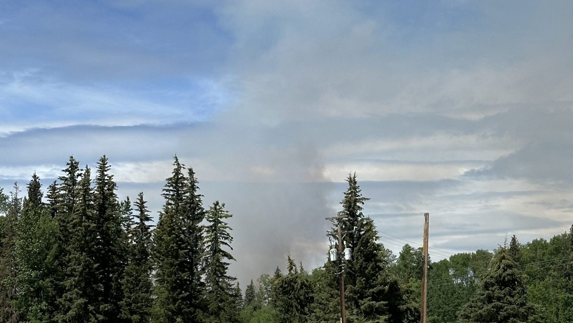 Out of control wildfire confirmed just west of Edson - CityNews Edmonton