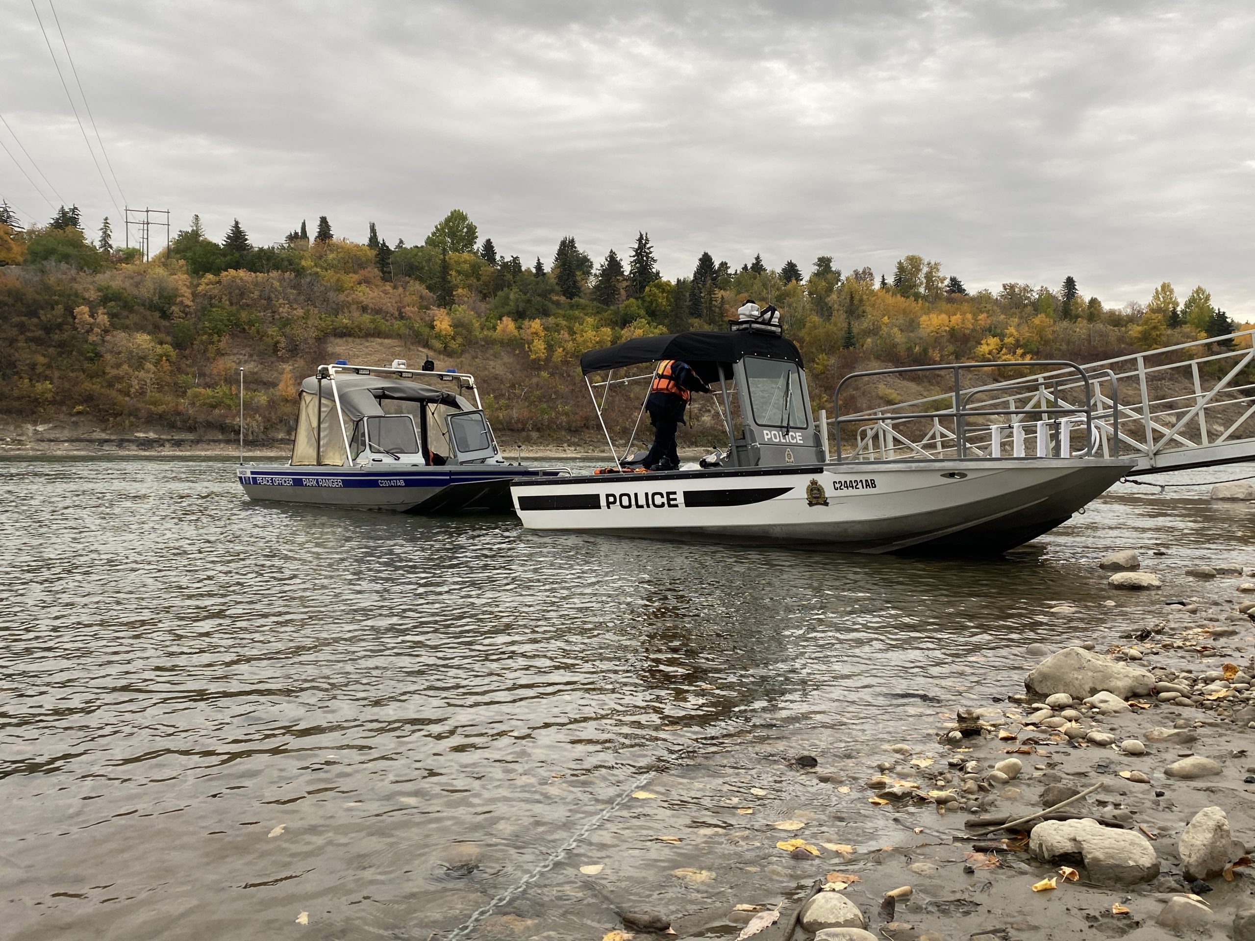 Edmonton police conduct annual river search for missing people ...