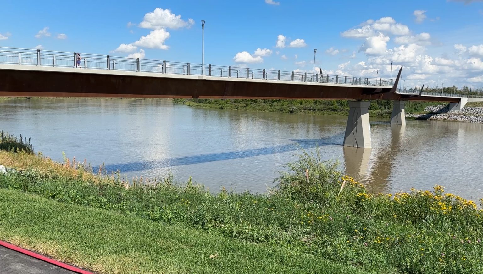 New river valley footbridge connecting Edmonton to Sherwood Park opens ...