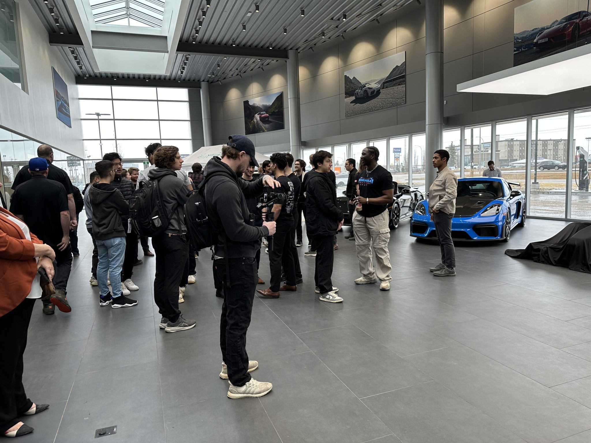 University of Alberta Formula Racing Team unveils their first electric ...