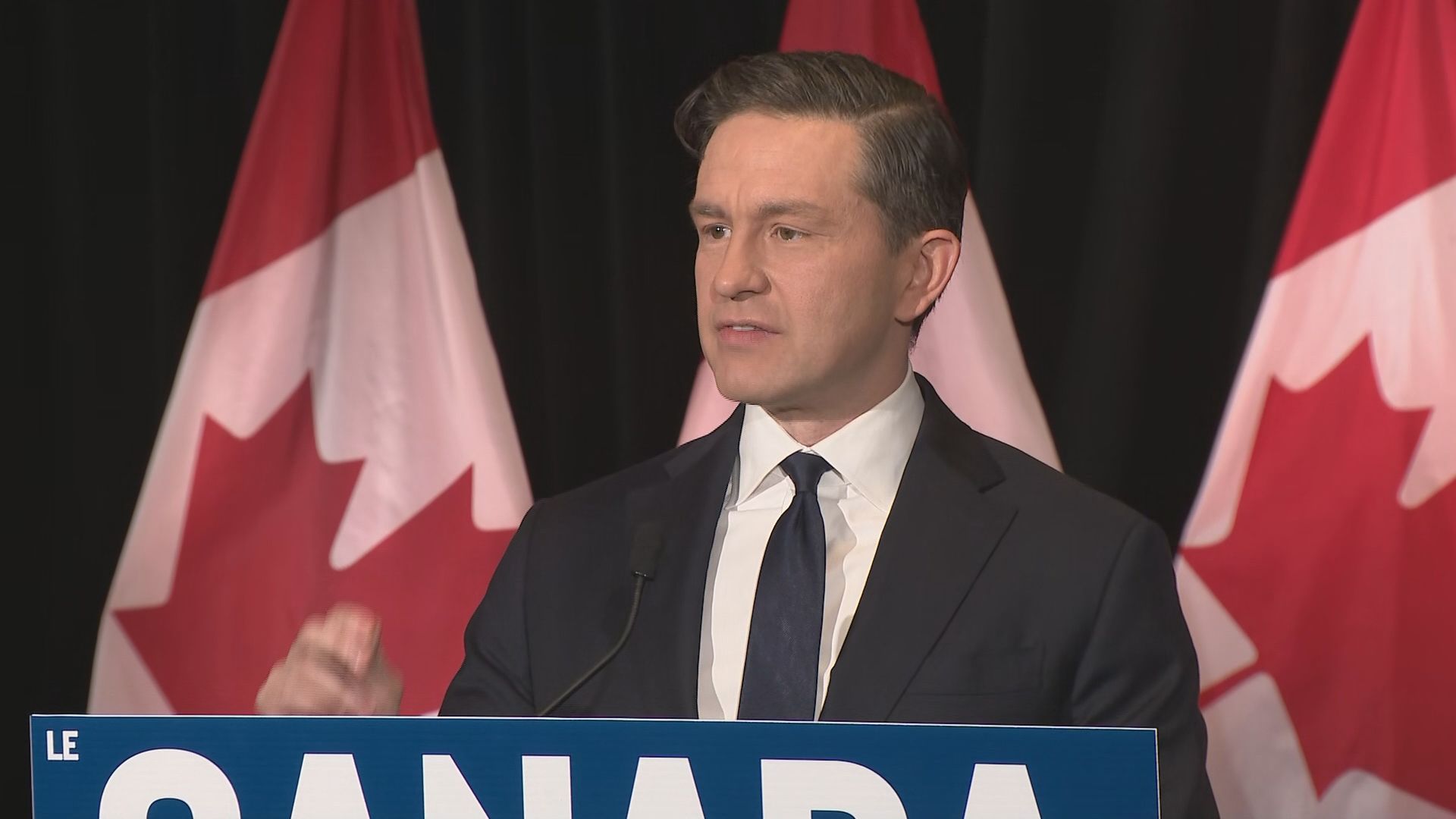 Poilievre wants Canada to send military to secure U.S. border