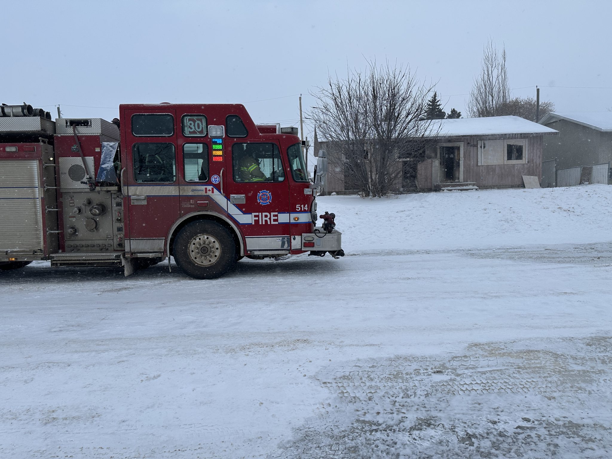 Edmonton firefighters putting out final hot spots at abandoned house in ...