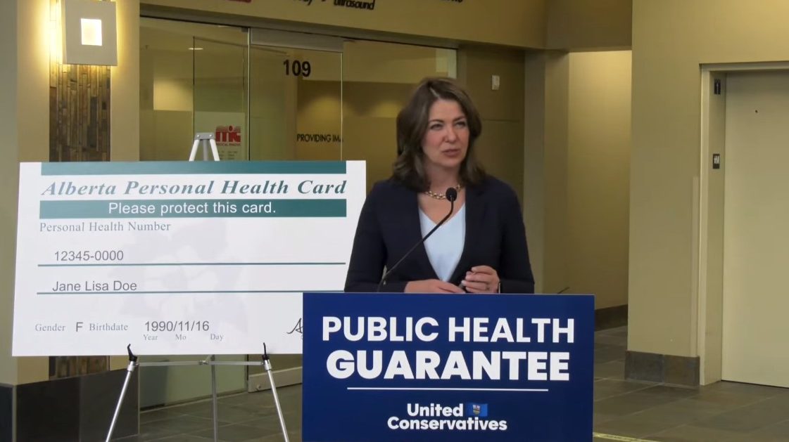 UCP commit to public health care; NDP points to previous private ...