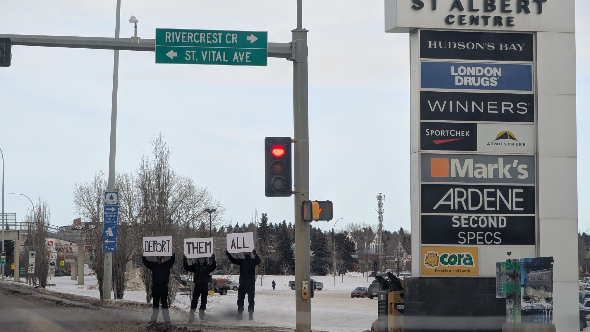 ‘Deport them all’: RCMP investigating ‘racially motivated’ signs in St ...