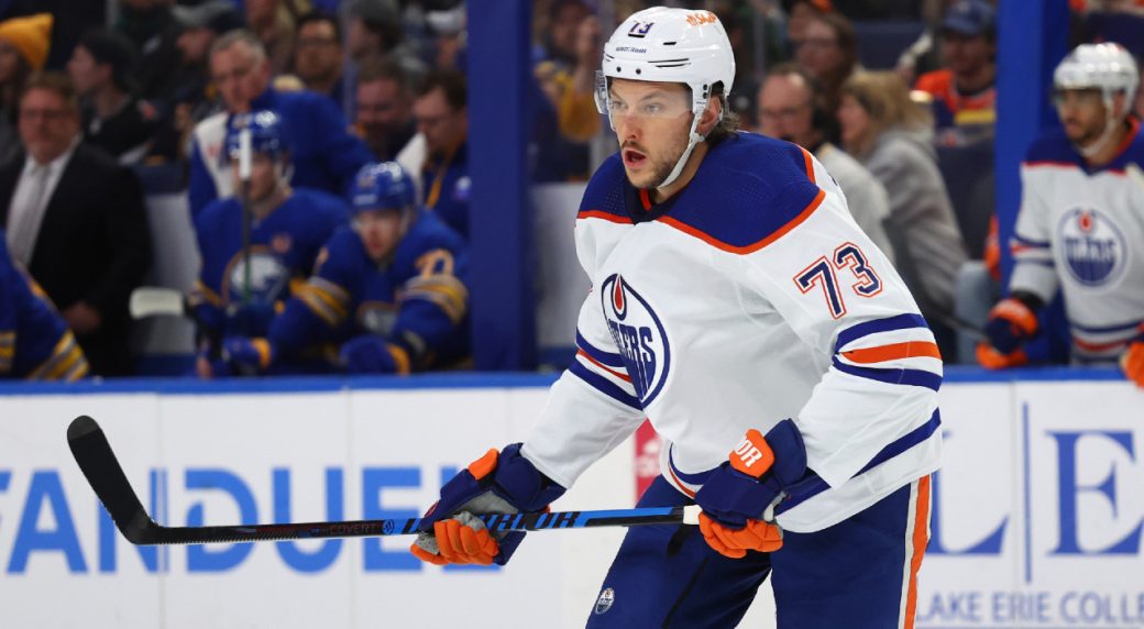Edmonton Oilers' Vincent Desharnais returns to lineup vs. Toronto Maple ...