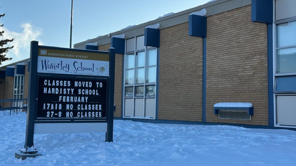 Edmonton students relocated to nearby school due to frozen pipes
