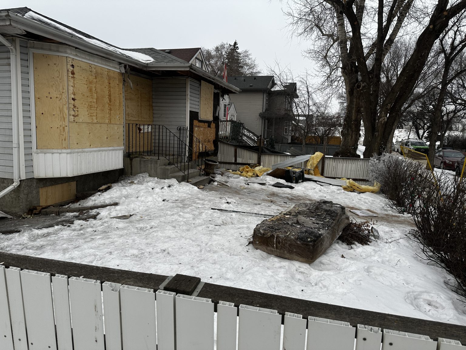 Fire guts north Edmonton home, neighbours say 4th time in a month