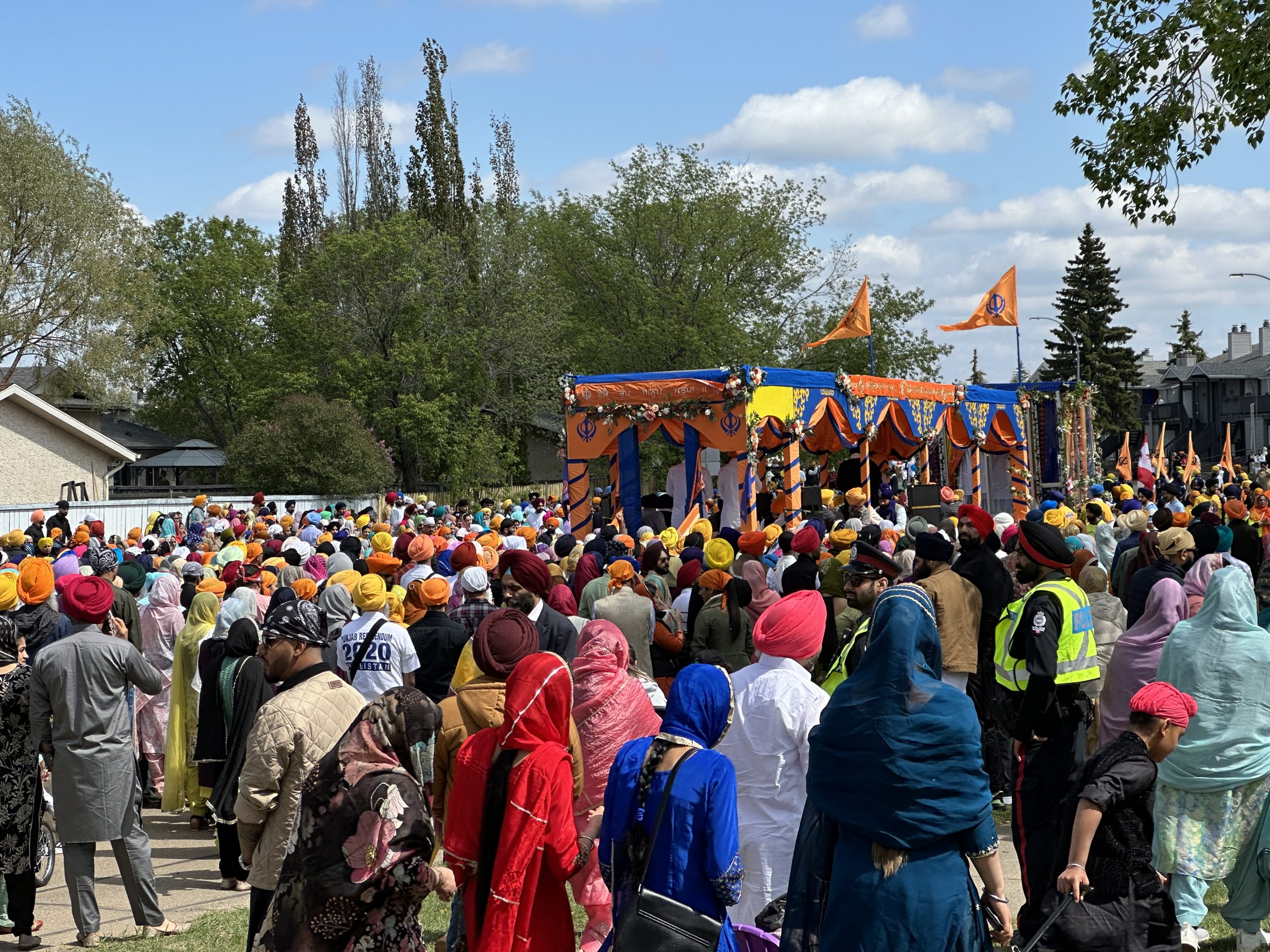 Thousands gather in Edmonton for annual Nagar Kirtan parade