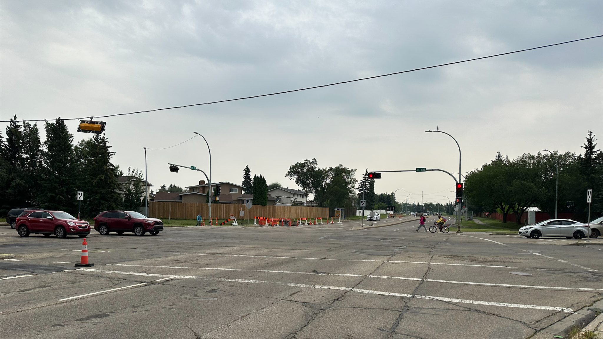 10-year-old in hospital after being hit crossing Edmonton road ...