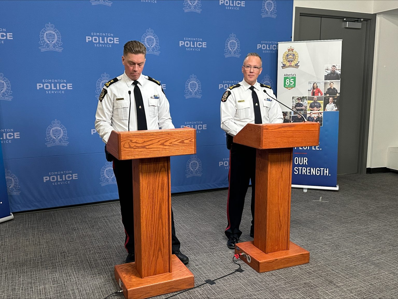 Edmonton Police Commission appoints 2 interim police Chiefs