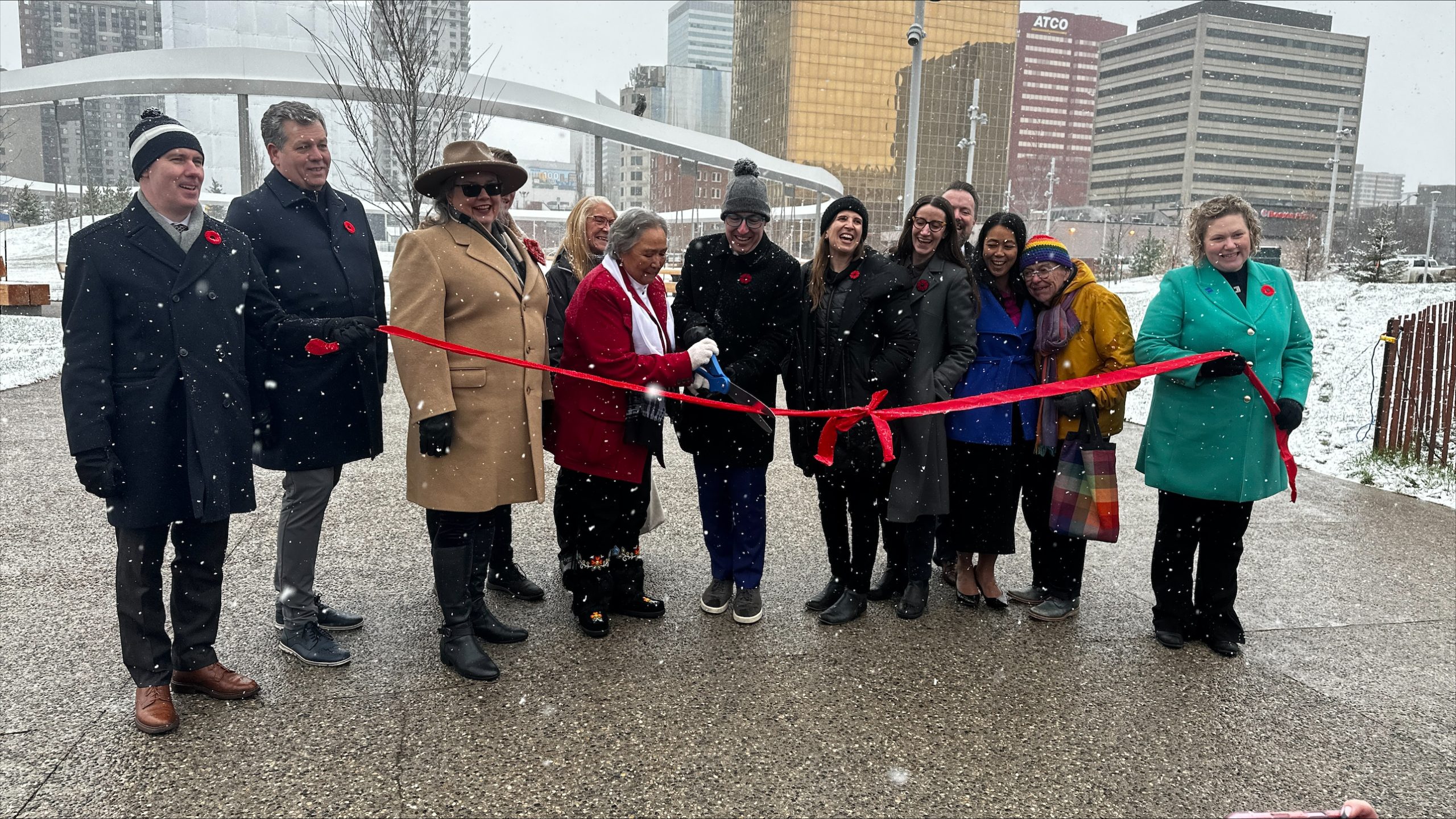 New public park opens in downtown Edmonton - CityNews Edmonton